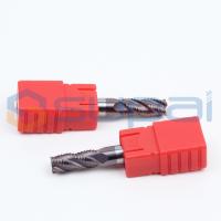China Milling Solid Tungsten Carbide Roughing End Mill Cutter With Rougher Corrugated Edge for sale