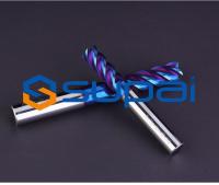 China 65hrc 4Flutes CNC Bits Nano Coating Solid Carbide End Mill grinder cutter for Milling Cutte for sale
