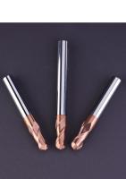 China Hot Sale High Quality Solid 2 Flutes Ball Nose Carbide Insert End Mill for sale
