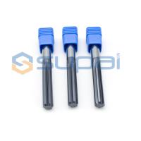 China High Performance Solid Carbide 6 Flutes Chucking Reamer with Straight Flute Long Shank Gear Cutting Tools Face Metal for sale