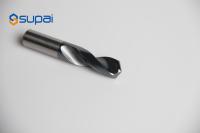 China Wear Resistance CNC Milling Drill / Solid Carbide Drills Twist Drills For Steel for sale