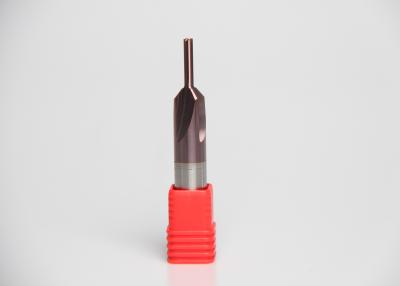 China Metal Machining Carbide End Mill Bits , Corner Radius End Mill Cutter for sale