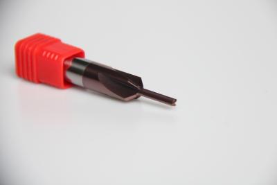 China Customized Carbide Tapered End Mills / Durable Straight Flute End Mill for sale