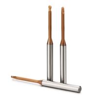 China HRC60 Precision Miniature CNC Cutters Deep Groove Tungsten Carbide End Mill Long Neck Fraise For Metal for sale