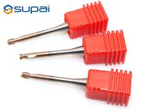 China HRC60 Precision Miniature CNC Cutters Deep Groove Tungsten Carbide End Mill Long Neck Fraise For Metal for sale