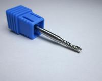 China Spiral Bits Solid Carbide WC 90.0% Single Flute End Mill for sale