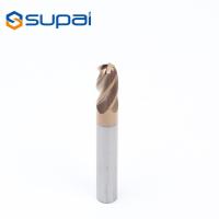 China High Precision Tungsten Steel HRC65 Solid Carbide End Mill for sale