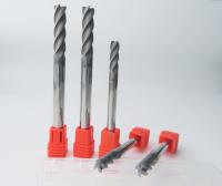 China 4 Flute Coated Diamond CVD Carbide End Mill For Graphite Machining Center for sale