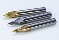 China Tungsten Steel Coated Hot Melt Pressing Wheel End Mill Cutter for sale
