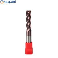 China 6 Flute Sharp Edge Carbide End Mill HRC55 Cutter End Mill Yüksek Hızda İşleme Frezesi for sale