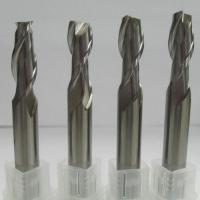 China 1/4 Inch 2 Blade Fully Ground HSS End Mill Anti Vibration for sale