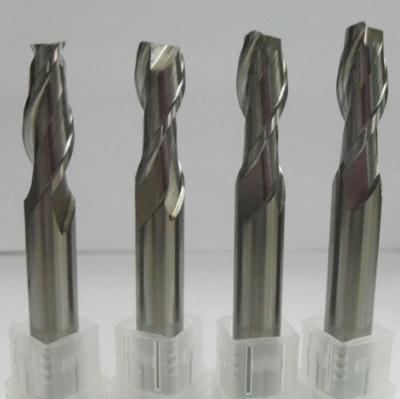 China 1/4 Inch 2 Blade Fully Ground HSS End Mill Anti Vibration for sale