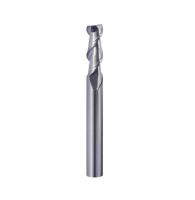 China M42 High-Speed Steel Milling Cutter Double-Edged Keyway Cobalt-Containing Aluminum  Straight Shank CNC for sale
