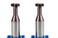 China AlTiN Coating Carbide T Slot End Mill YG10X Grade HRA 93.0 for sale