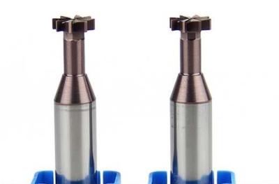 China AlTiN Coating Carbide T Slot End Mill YG10X Grade HRA 93.0 for sale