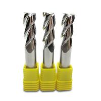 China OEM 2 Flutes Aluminum End Mill HRC55 With ZRN Coating for sale