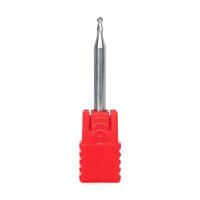 China HRA91.2 HRC55 Solid Carbide Ball Nose Endmill For Aluminium for sale