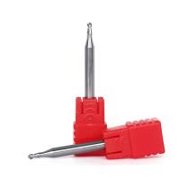 China HRA91.2 HRC55 Solid Carbide Ball Nose Endmill For Aluminium for sale