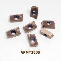 China Wear Resistant Tungsten Carbide Thread Milling Inserts APMT1605 for sale