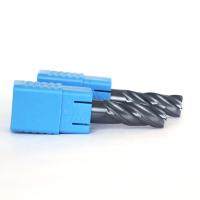 China HRC50 Solid Carbide 12mm Corner Radius End Mill 3500HV for sale