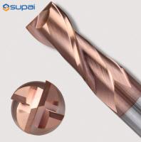 China Solid Carbide 58HRC 4 Flute Cnc Square End Mill For Steel for sale