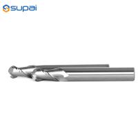 China 2Flute Solid Carbide Ball Nose End Mill Uncoated For Aluminium for sale