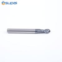 China CNC Carbide Ball Nose End Mill HRC50 For Spheroidal Graphite for sale
