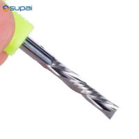 China 2 Flute CNC Cutting Tungsten End Mill AlTiN Coating For Wood for sale