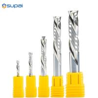 China 2 Flute CNC Cutting Tungsten End Mill AlTiN Coating For Wood for sale