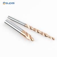 China Solid Carbide Coated Twist Step Drill Bit For Woodworking Wood for sale