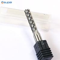 China Aluminum Processing Carbide End Mill Cutters Mirror Finish for sale