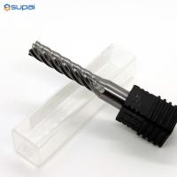 China Aluminum Processing Carbide End Mill Cutters Mirror Finish for sale