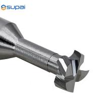 China Profile CNC End Mills Dovetail Groove Milling Cutter For Aluminium for sale