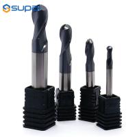 China 45hrc Roughing Ball Nose End Mill Nano Coating For Metal for sale