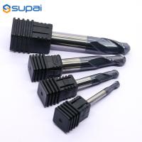China Nano Coating Ball Nose End Mill cutter Roughing For General Milling for sale