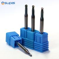 China Longneck Square Carbide Ball Nose End Mill For Copper Electrode for sale