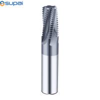 China Vertical Carbide Undercutting End Mills Thread CNC Milling for sale