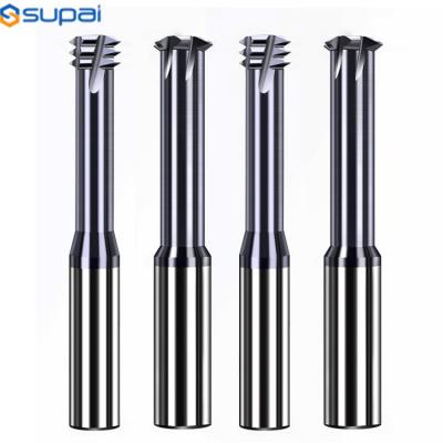 China Vertical Carbide Undercutting End Mills Thread CNC Milling for sale