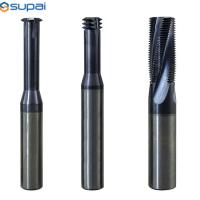 China Vertical Carbide Undercutting End Mills Thread CNC Milling for sale