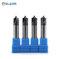 China Carbide 4 Flute Inner Corner Radius End Mill CNC Cut Bit for sale