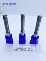 China 5 Flute Carbide Chamfer Custom End Mills CNC Metal Working Tools for sale