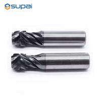 China Solid Carbide 3 Flute Custom End Mills For Steel Fresa for sale