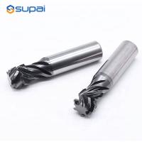 China Solid Carbide 3 Flute Custom End Mills For Steel Fresa for sale