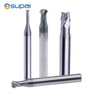 China Tungsten Carbide Back Chamfer End Mill 4 Flute Coated 60 Degree for sale