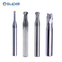China Tungsten Carbide Back Chamfer End Mill 4 Flute Coated 60 Degree for sale