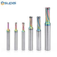 China Drilling Chamfering Tungsten Carbide Milling Cutter Thread End Mill For Aluminum for sale