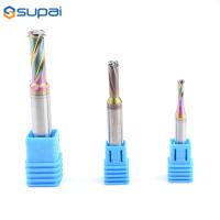 China Drilling Chamfering Tungsten Carbide Milling Cutter Thread End Mill For Aluminum for sale