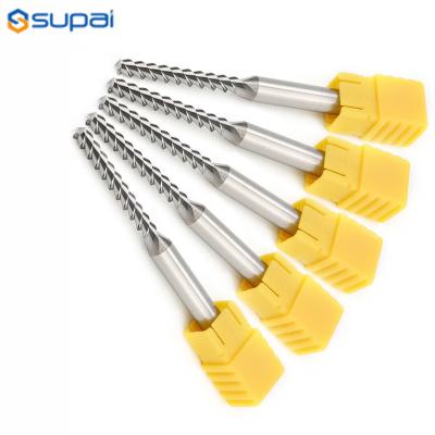 China CNC Machining Aluminum End Mill Mirror Finish Custom Milling Cutter for sale