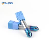 China Tungsten Carbide 4 Flutes Chamfer End Mill CNC Cutting Tools for sale