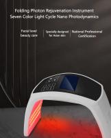 China Compact Skin Led Facial Light Therapy for Acne Improvement Professional Grade for sale